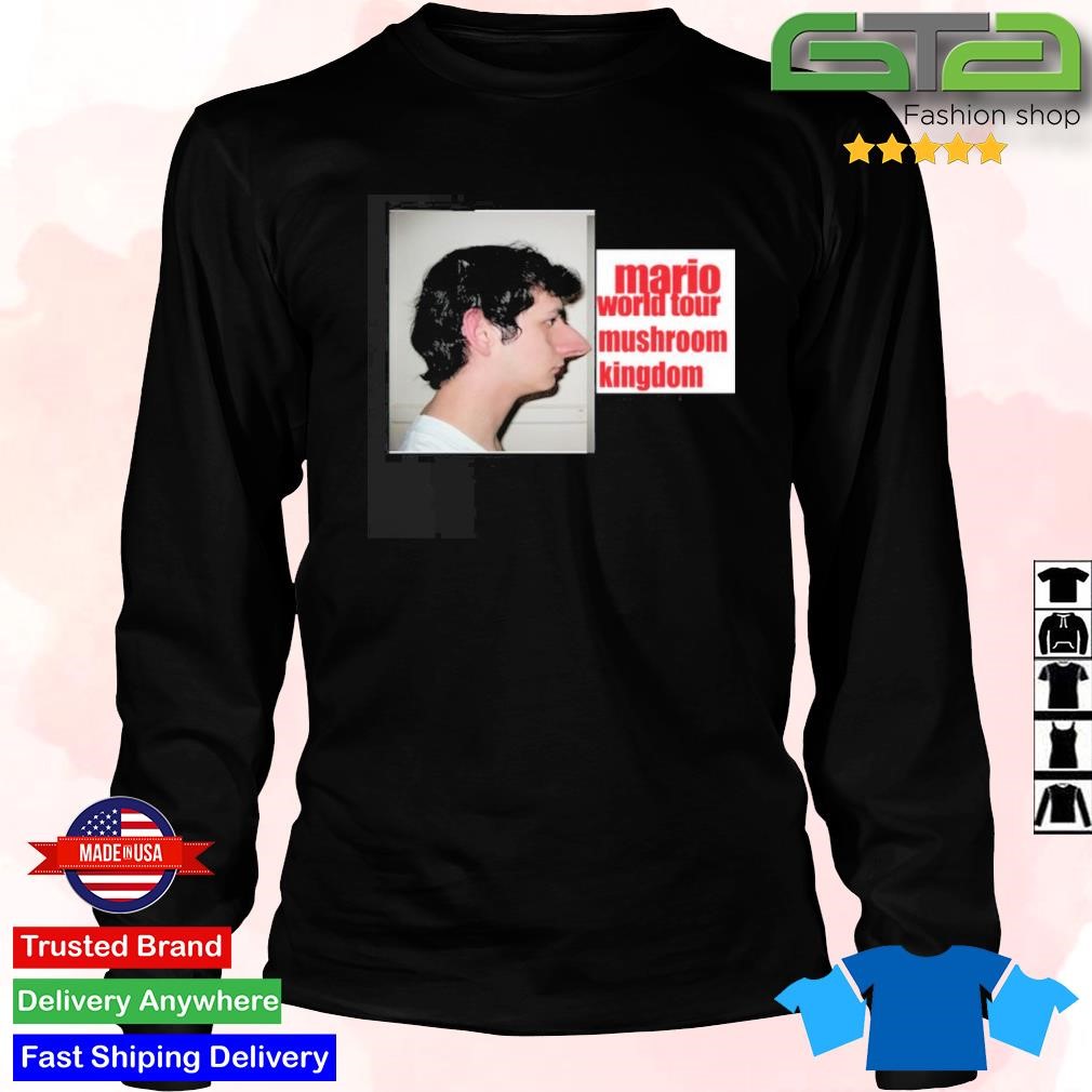 Official Redshibe Yandere Dev Mario World Tour Mushroom Kingdom Shirt ...